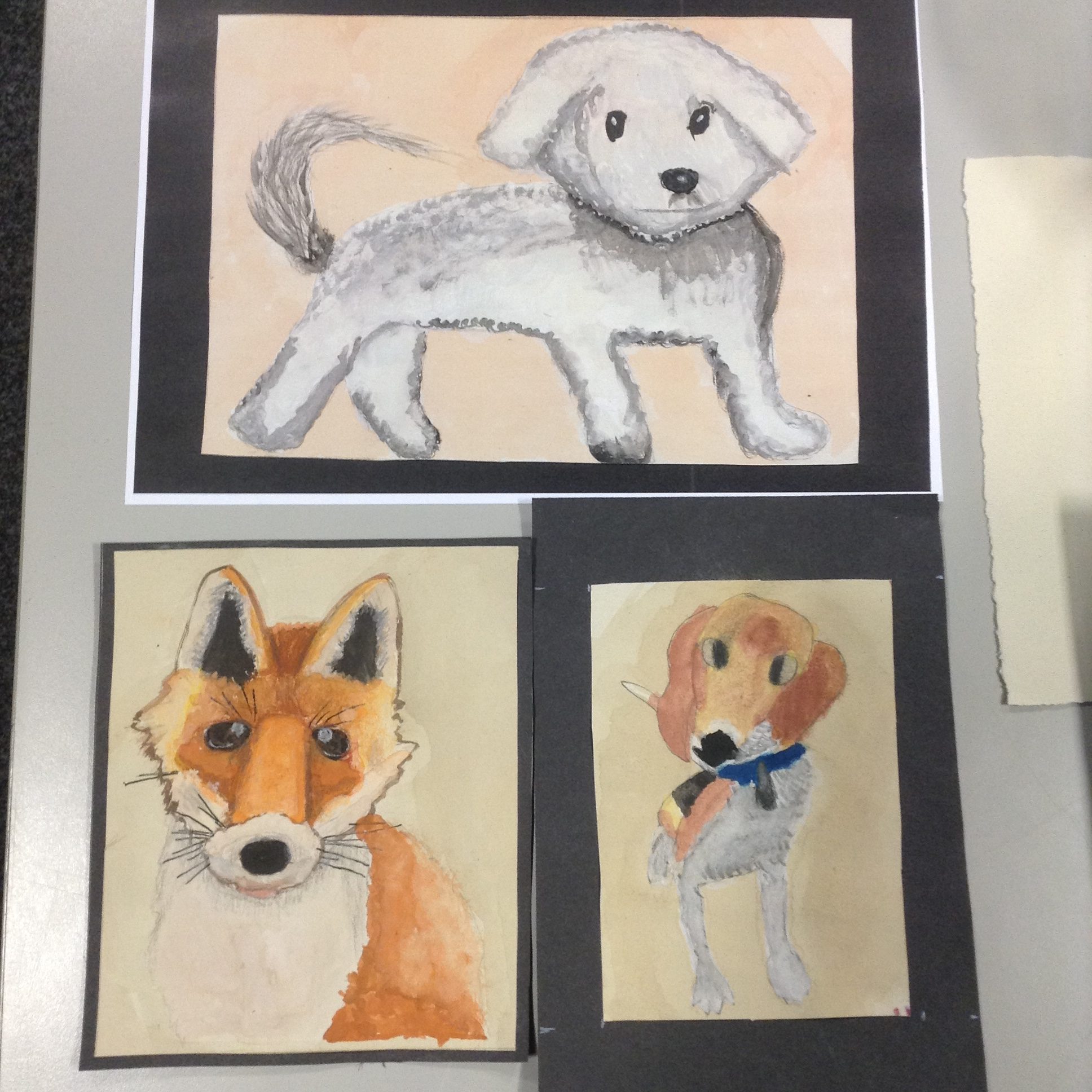 Fantastic animal paintings in our Year 8 Art class – Paulet High School ...