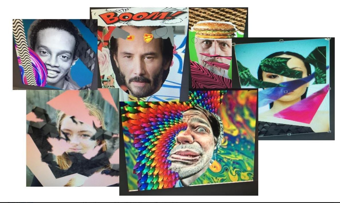 Year 11 create digital collages – Paulet High School & 6th Form College