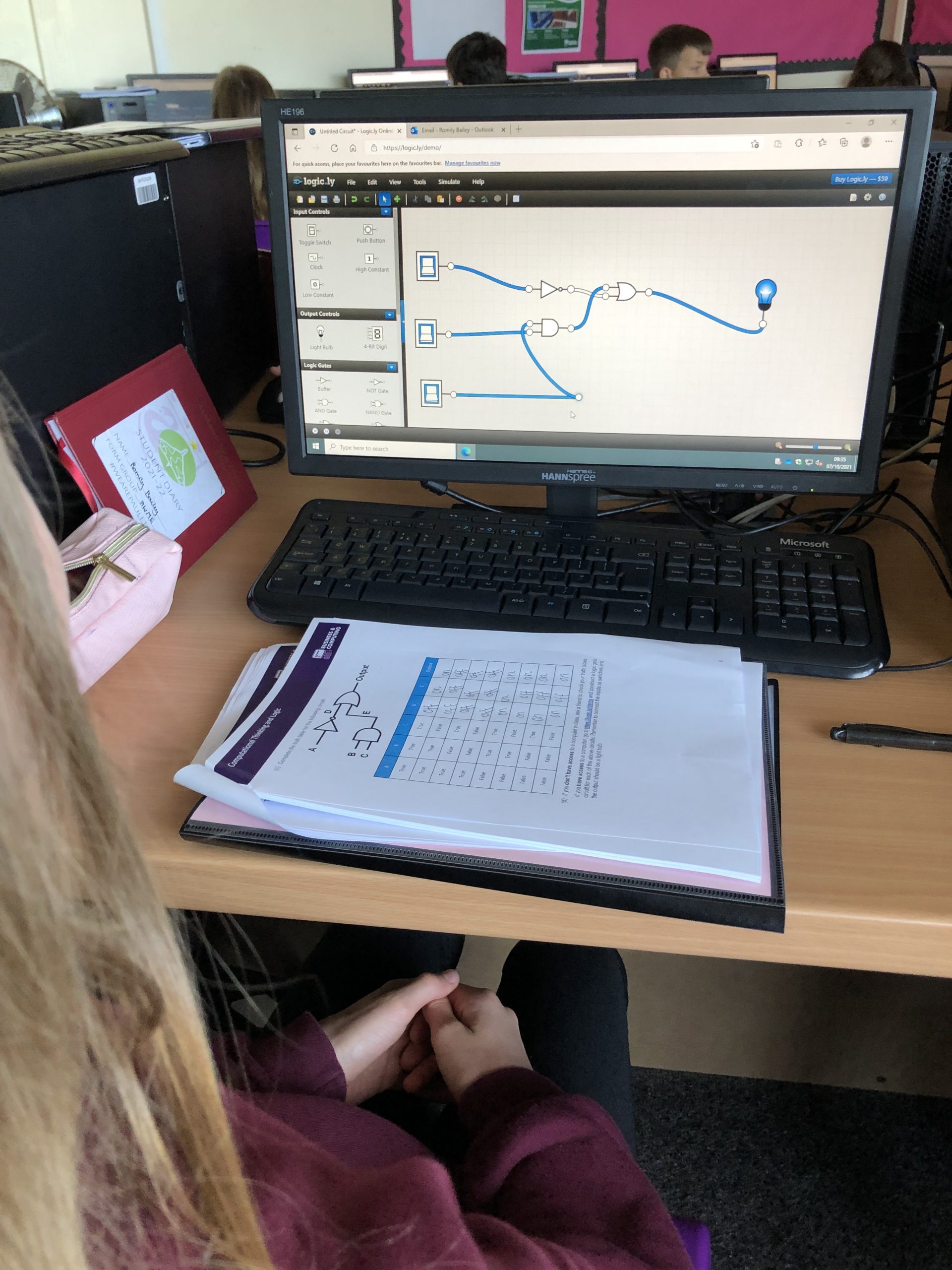 Year 8 Computing – logic gates – Paulet High School & 6th Form College