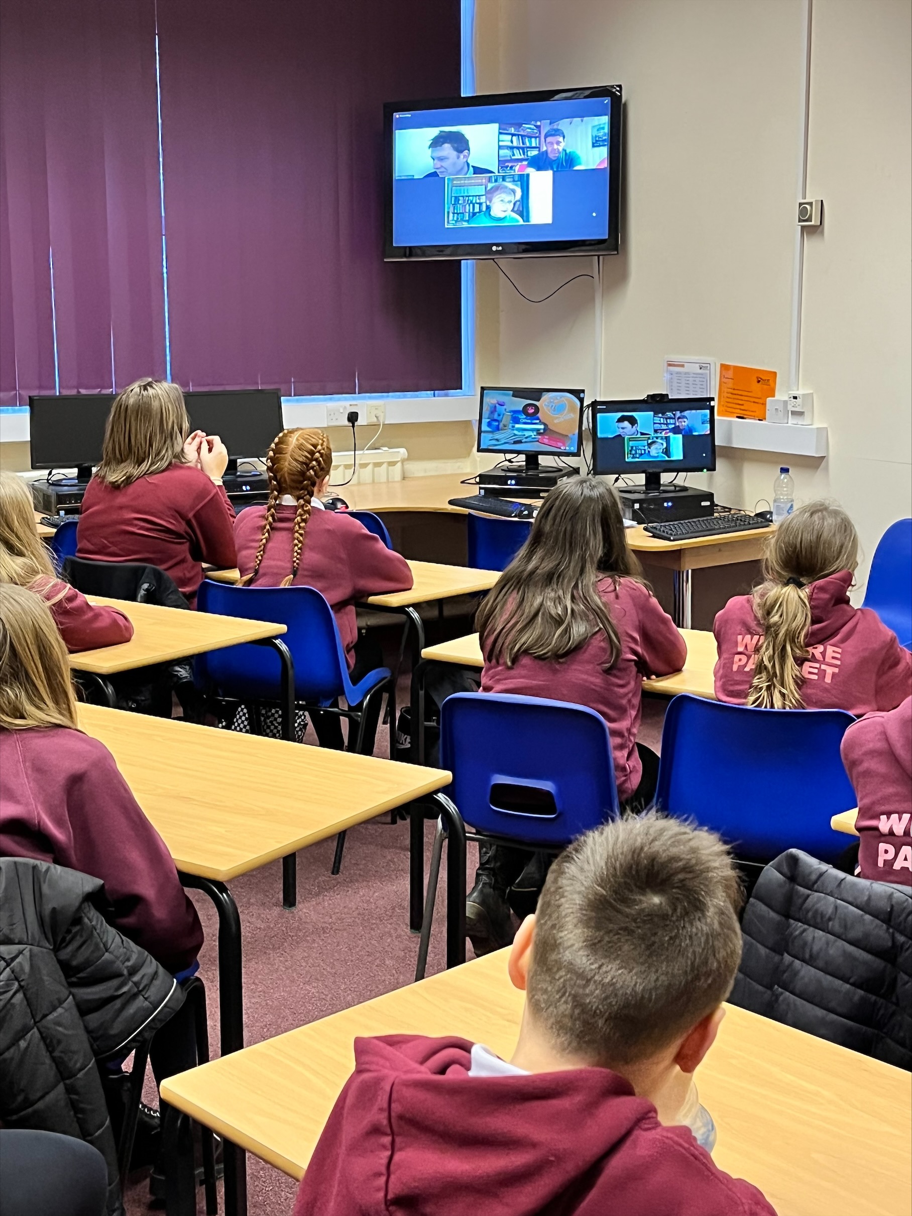 Year 7 learn how important it is to learn from the past during a live ...