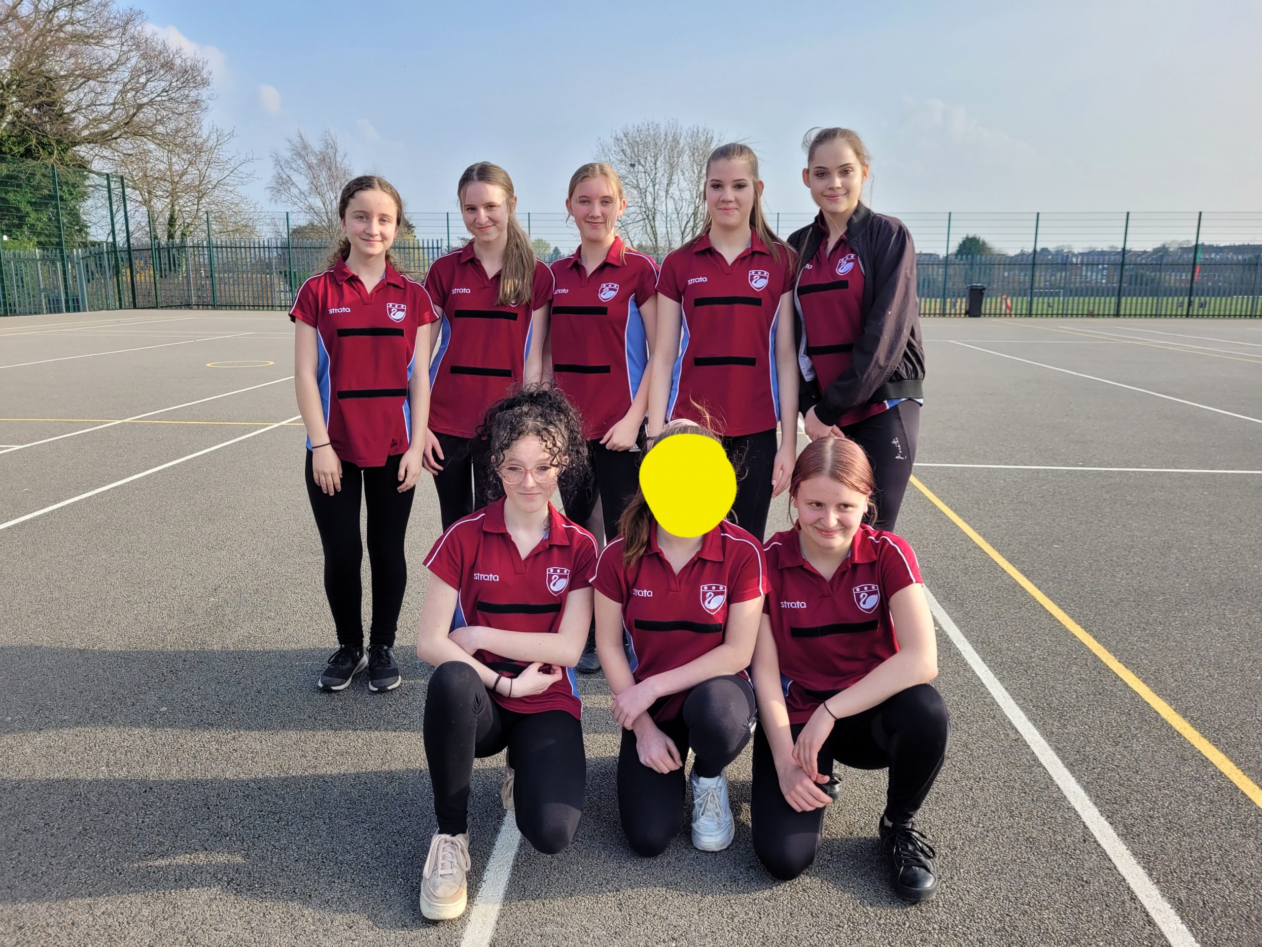 Year 8 Netball team – Paulet High School & 6th Form College