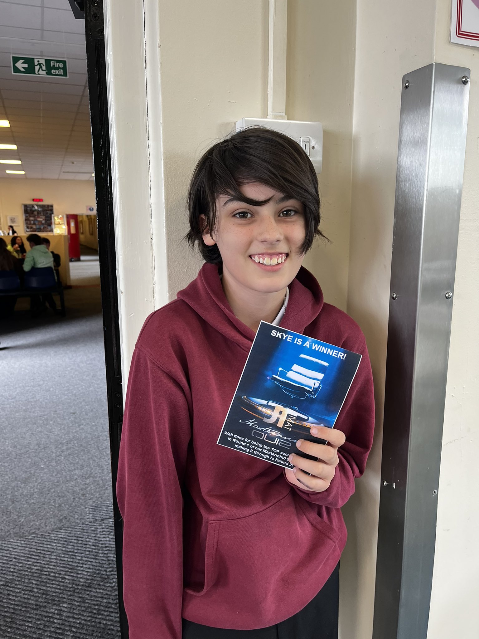 Mastermind certificates! – Paulet High School & 6th Form College