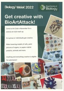 BioArtAttack In Art Club – Paulet High School & 6th Form College