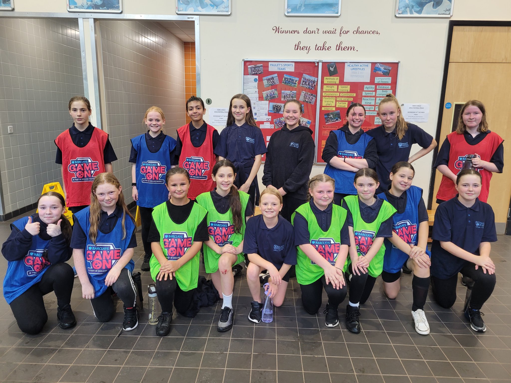 Great Fun this week at Girl’s Football Training! – Paulet High School ...